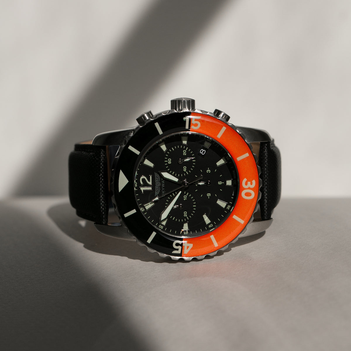 Poppy Red & Stainless Steel – Skywatch